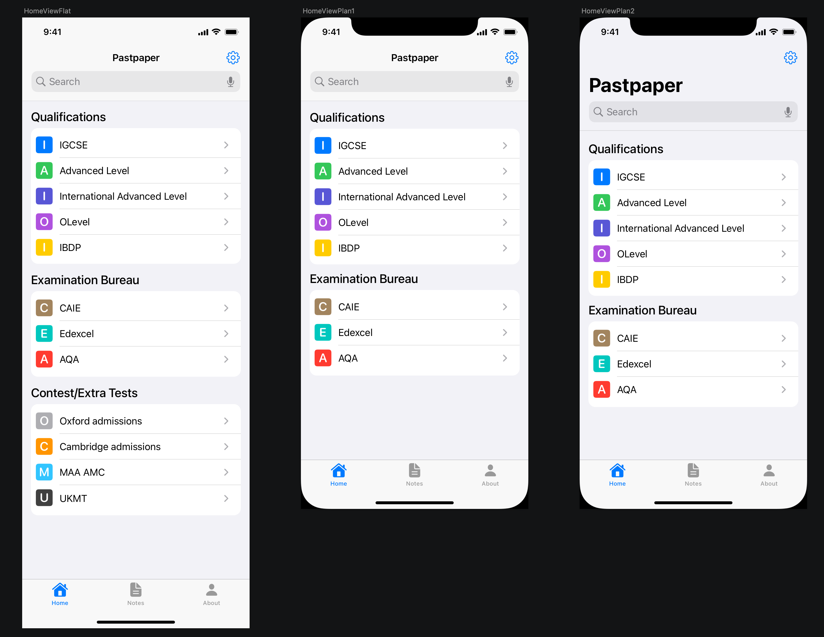 Brand new Pastpaper app based on native controller in Apple platform ...